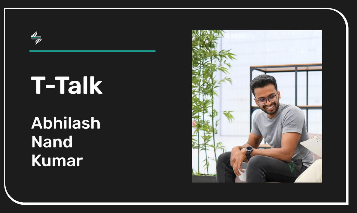 NODE T-Talk with Abhilash Nand Kumar